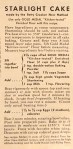 Starlight Cake – History in the Kitchen