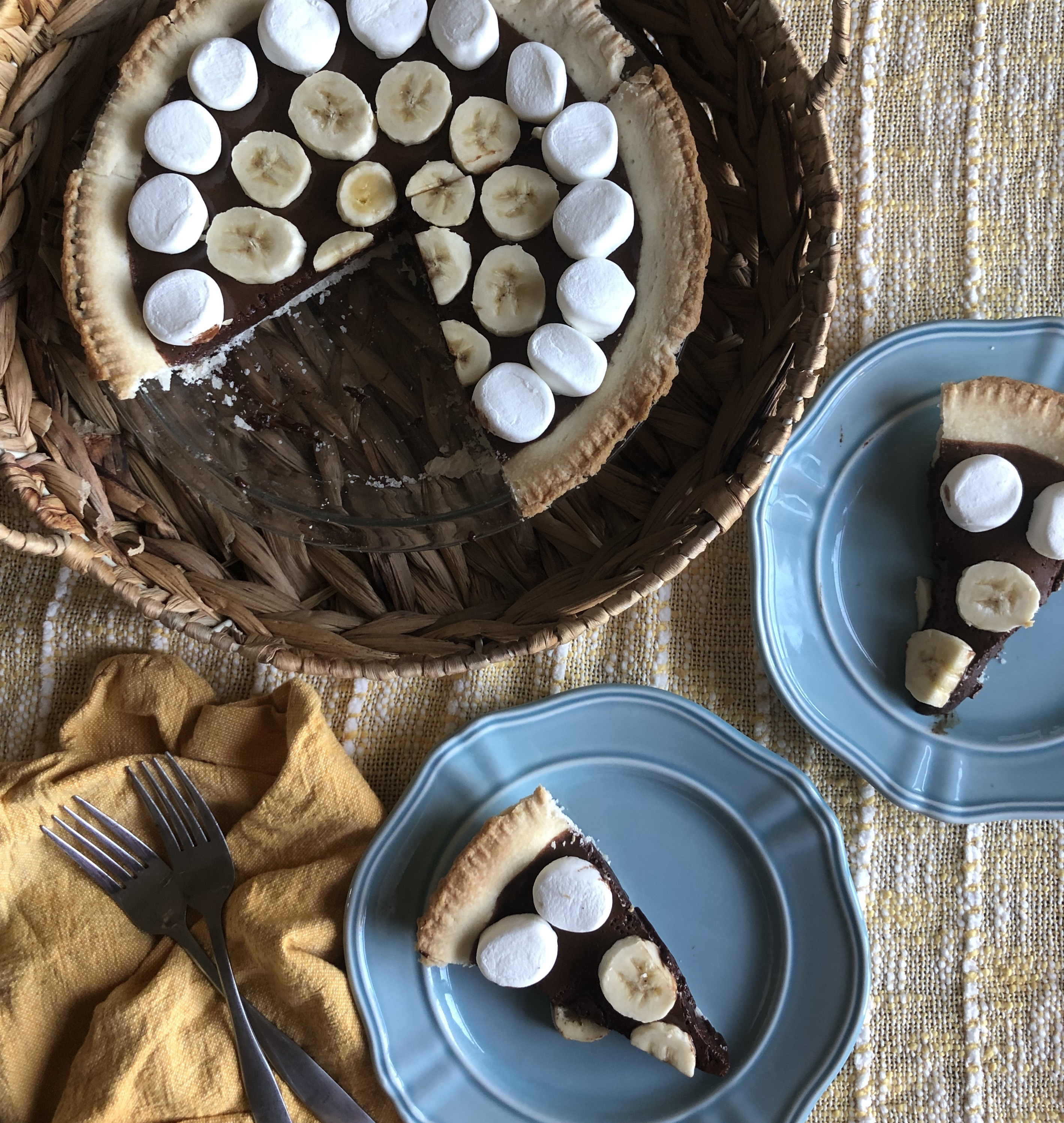 Chocolate Mallow Pie – History in the Kitchen
