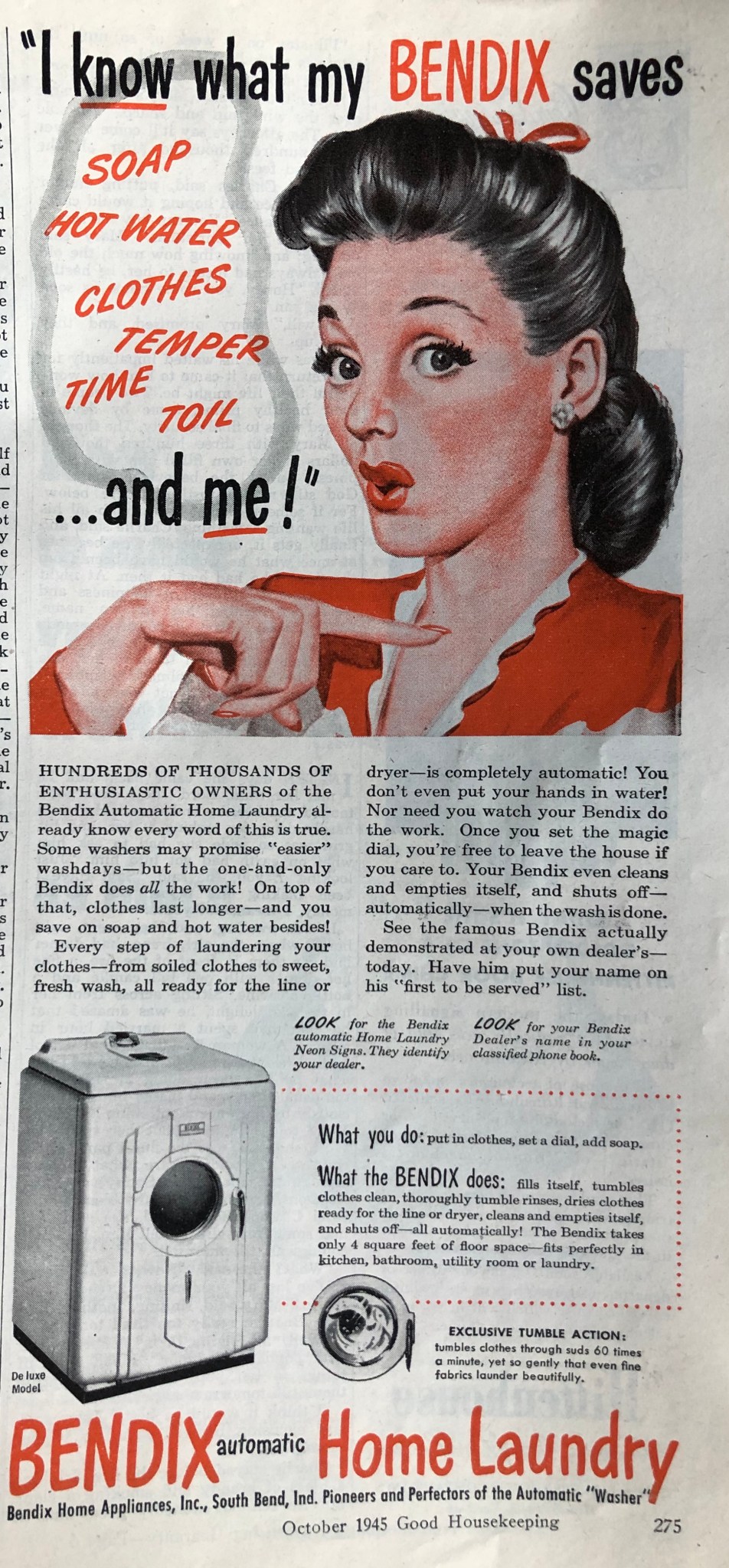 Washing Machines, 1940s Style – History in the Kitchen