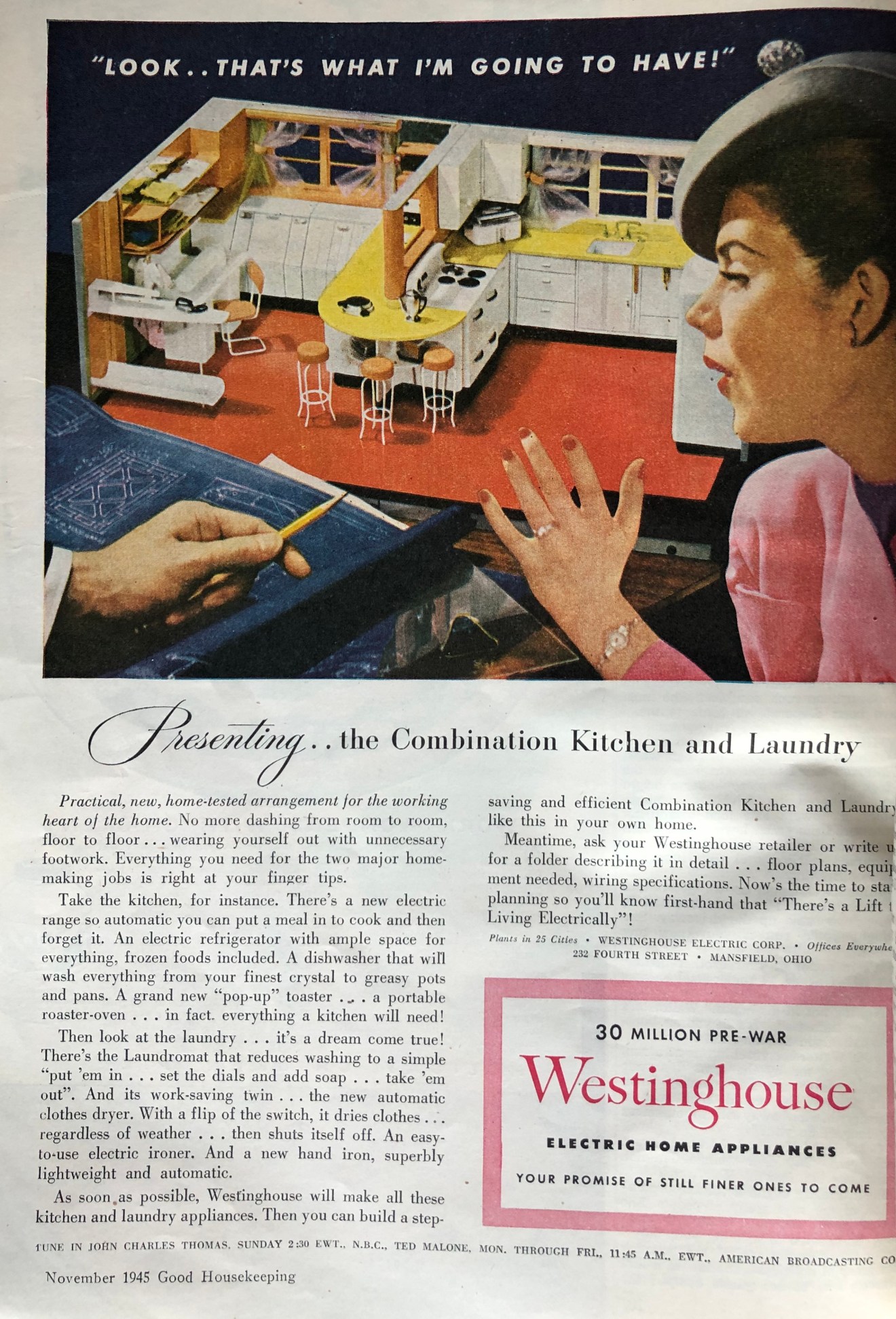 Washing Machines, 1940s Style – History in the Kitchen