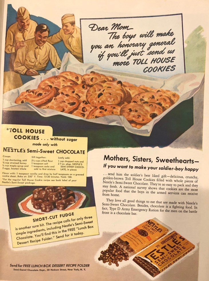 Christmas: Ration Toll House Cookies – History in the Kitchen