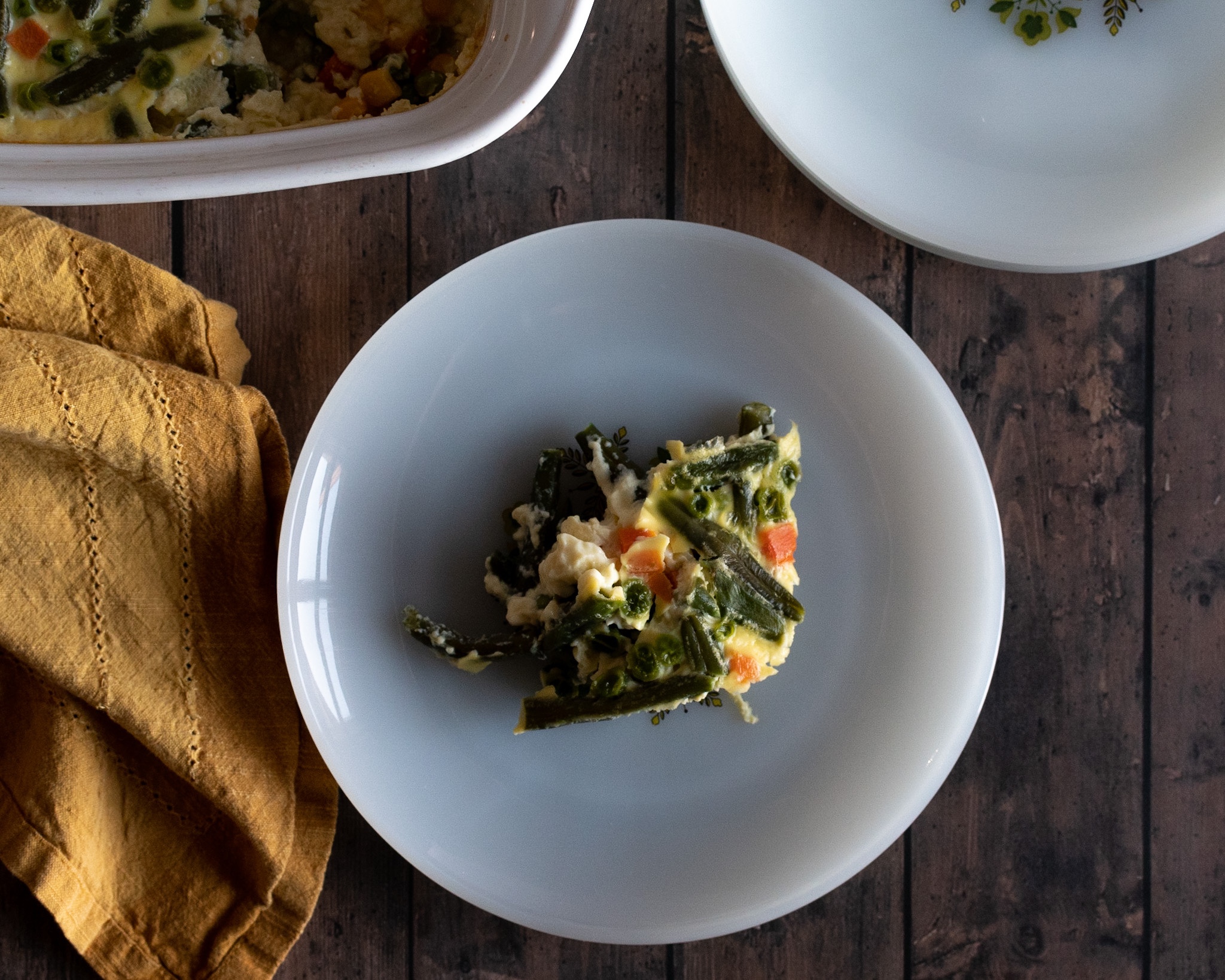 Vegetable Soufflé – History in the Kitchen