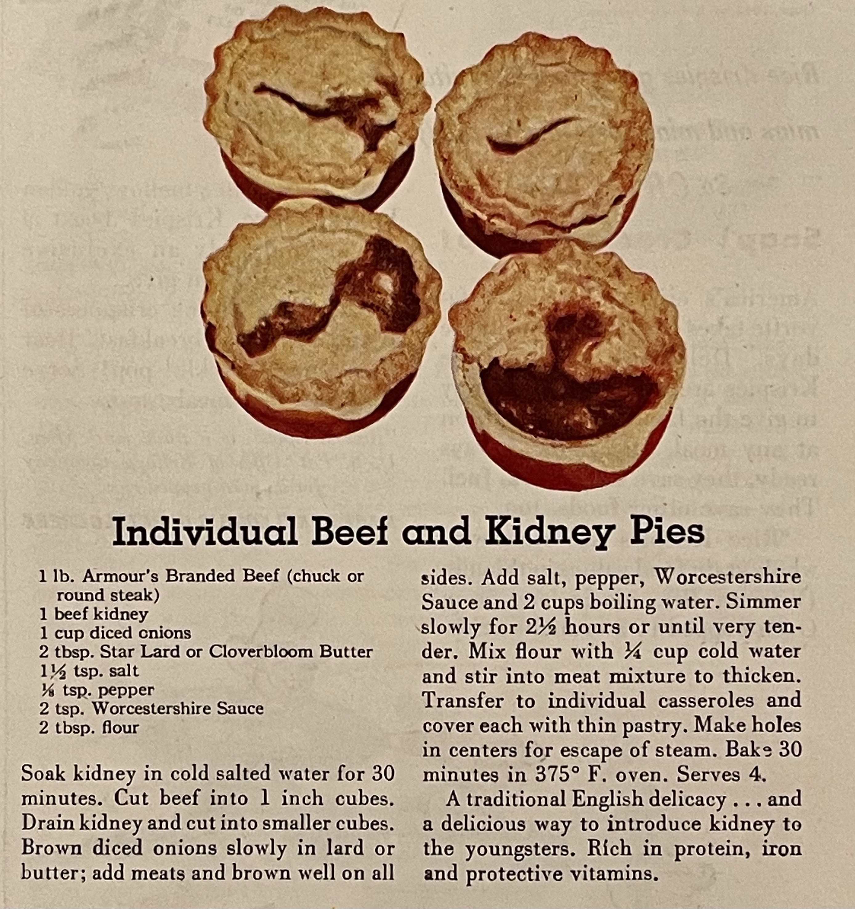 Meat Pies, 1943 – History in the Kitchen