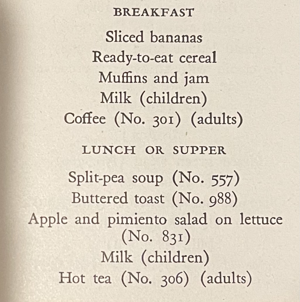 Spending a Day with a 1941 Menu – History in the Kitchen